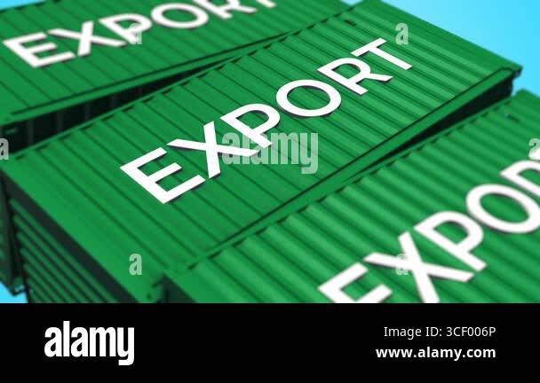 Green shipping containers Stock Videos & Footage - HD and 4K Video ...