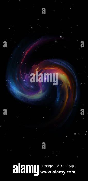 Space, Floating Spiral Galaxy, Universe, Stars, Elite Background ...