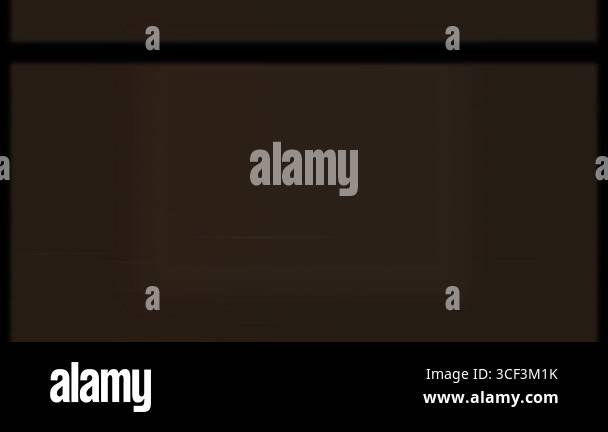 Circular countdown counting down in dark brown frame, rotating wedge ...