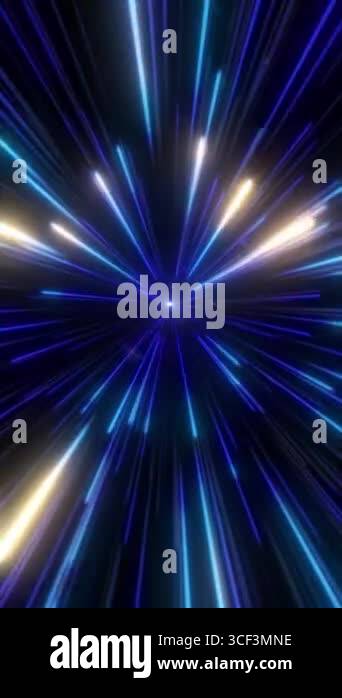 Vertical digital lights create a captivating background. This CG ...