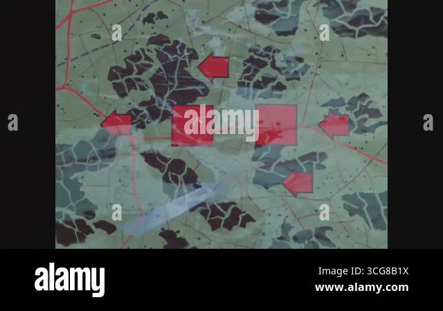 USA - 1980 - In this US military training film, a Soviet officer uses animation to illustrate ...