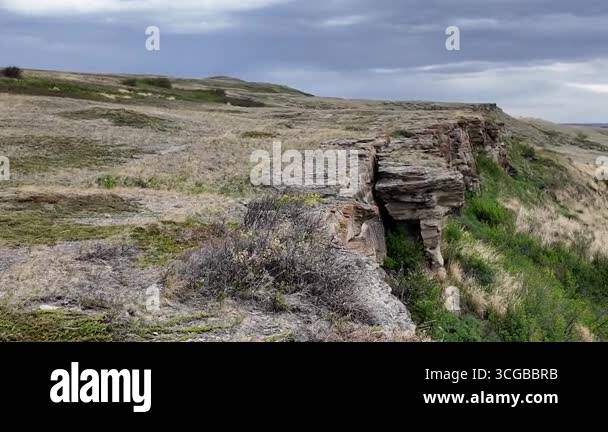 Spring in the Canadian foothills Stock Video Footage - Alamy