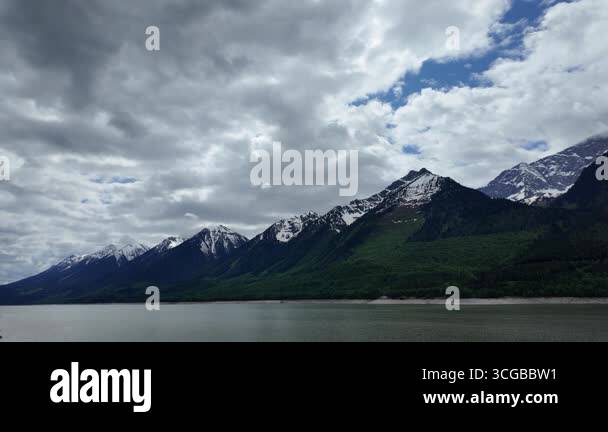 Kinbasket Lake British Columbia in the early summer Stock Video Footage ...