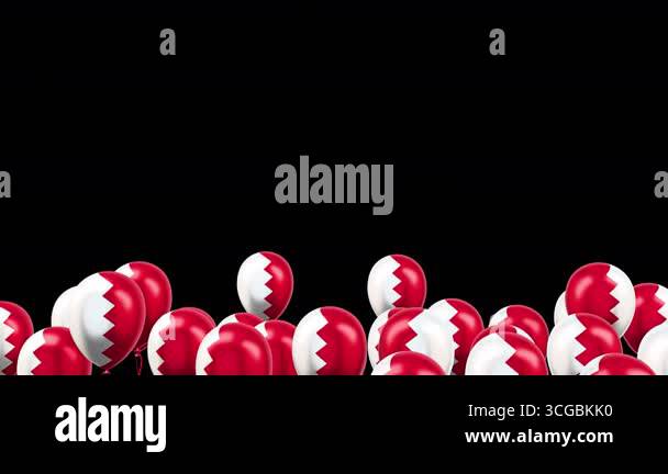 Bahrain Balloons Transition, Full HD 19201080 Resolution Duration clip ...