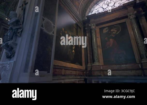 Roman church interior Stock Videos & Footage - HD and 4K Video Clips ...