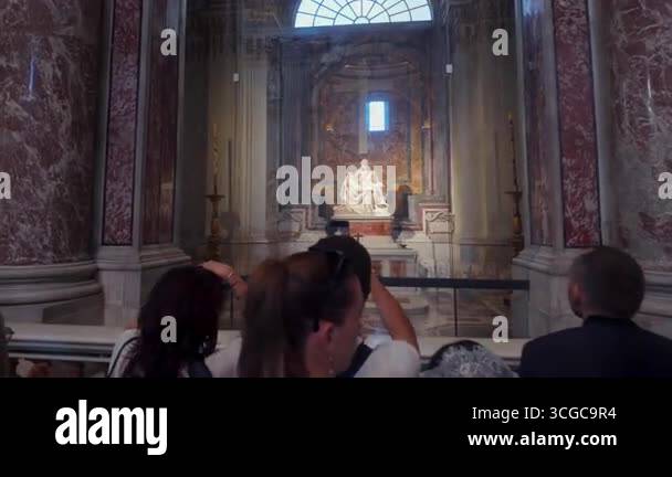 Michelangelos pieta statue Stock Videos & Footage - HD and 4K Video ...