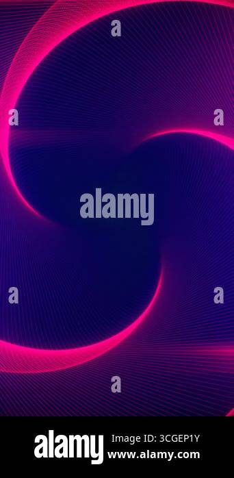 Explore a captivating abstract animation with fluid movements and intense colors that create a ...