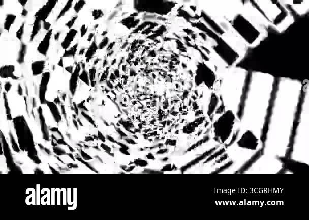 Experience dynamic visual energy with this abstract black and white ...