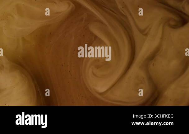 Blend mist. Haze texture. Defocused yellow color ink in acrylic water ...