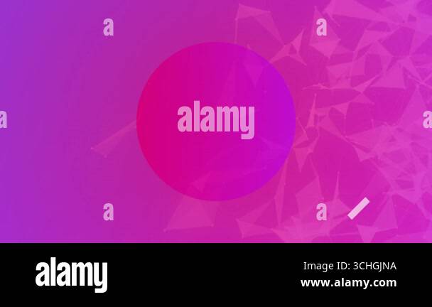 Filling gradient backdrop, red-to-purple circle morphing, pulsing and ...