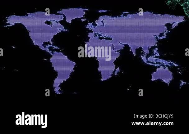 Particle clusters forming near Southeast Asia and streaming over world ...