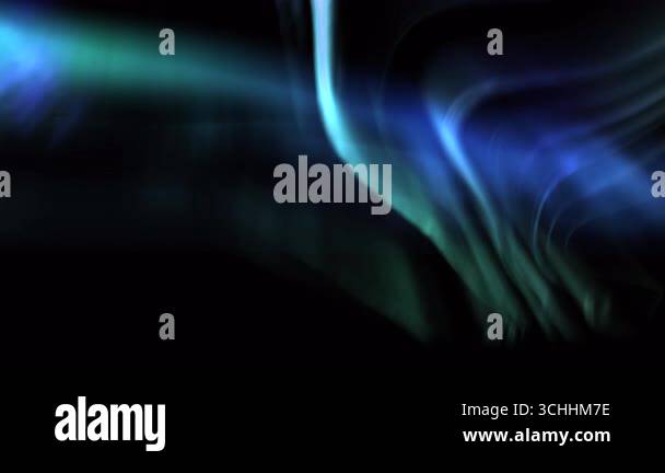 Aurora Dancing Colors Loop Animation Background Stock Video Footage - Alamy