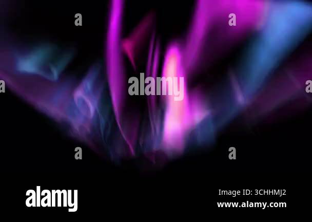 Aurora Bliss Animated Northern Lights Purple and Blue Stock Video Footage - Alamy
