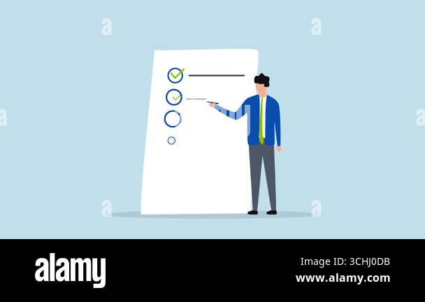 Checklist concept person using Stock Videos & Footage - HD and 4K Video ...