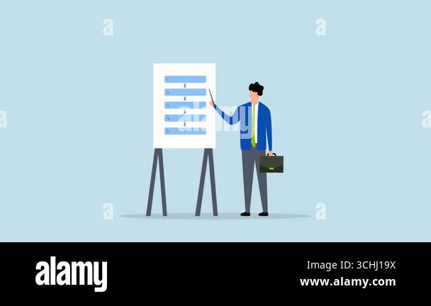 Business management methodology infographic Stock Videos & Footage - HD ...