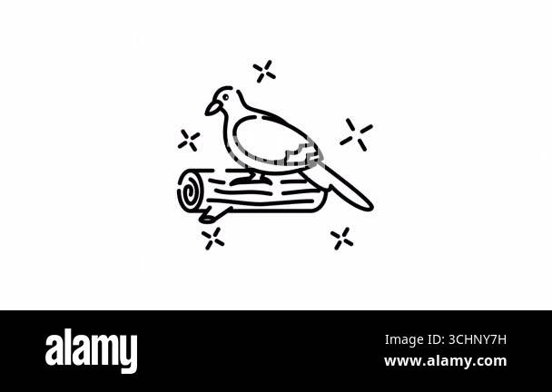 icon animation of Dove cartoon motion dove cartoon motion shows a white ...