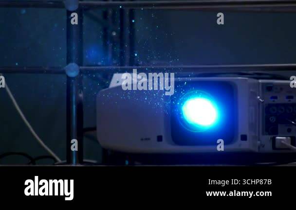 White projector Stock Videos & Footage - HD and 4K Video Clips - Alamy