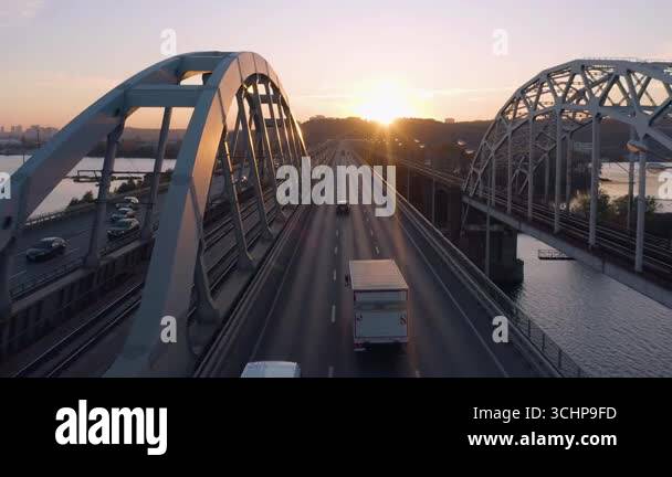 Modern highway bridge over water Stock Videos & Footage - HD and 4K ...