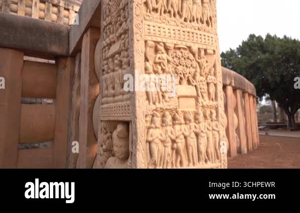 Sanchi stupa, Buddhist monuments listed as World Heritage by UNESCO ...