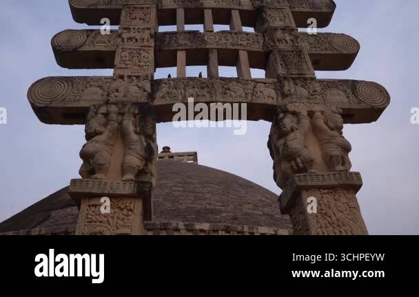 Sanchi stupa, Buddhist monuments listed as World Heritage by UNESCO ...