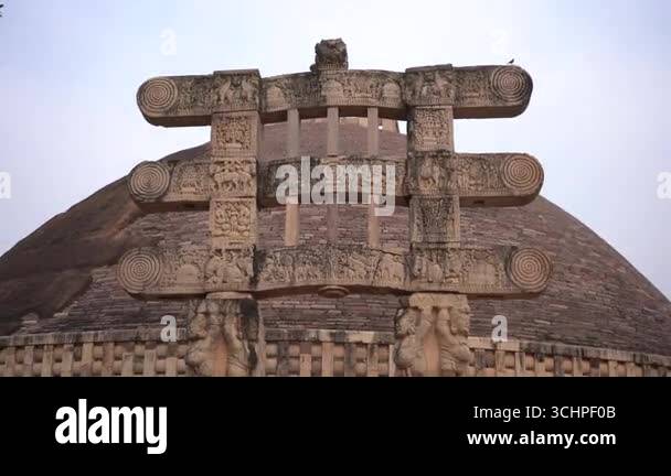 Sanchi stupa, Buddhist monuments listed as World Heritage by UNESCO ...