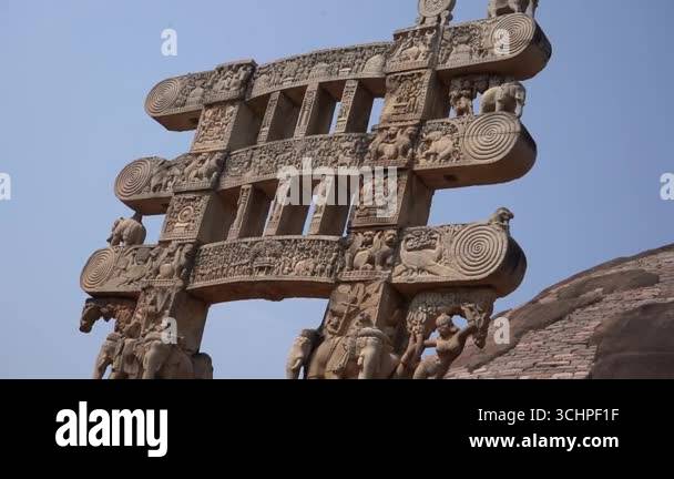 Sanchi stupa, Buddhist monuments listed as World Heritage by UNESCO ...