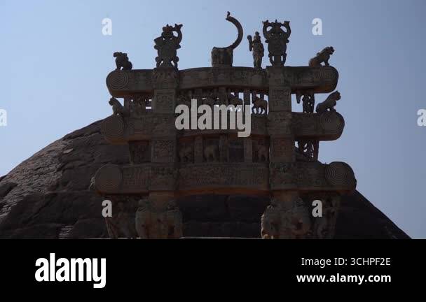 Sanchi stupa, Buddhist monuments listed as World Heritage by UNESCO ...