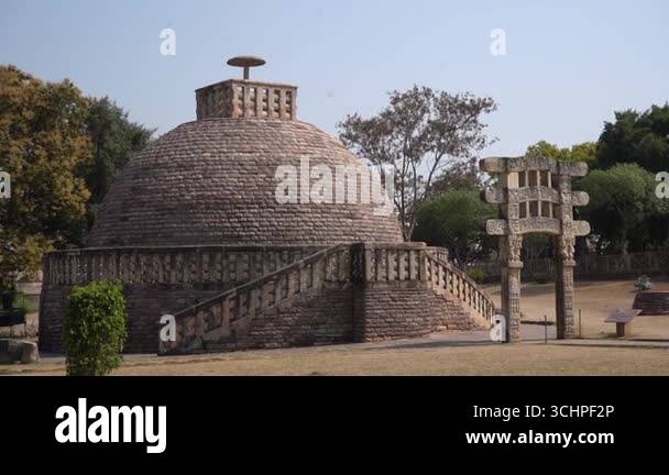 Sanchi stupa, Buddhist monuments listed as World Heritage by UNESCO ...