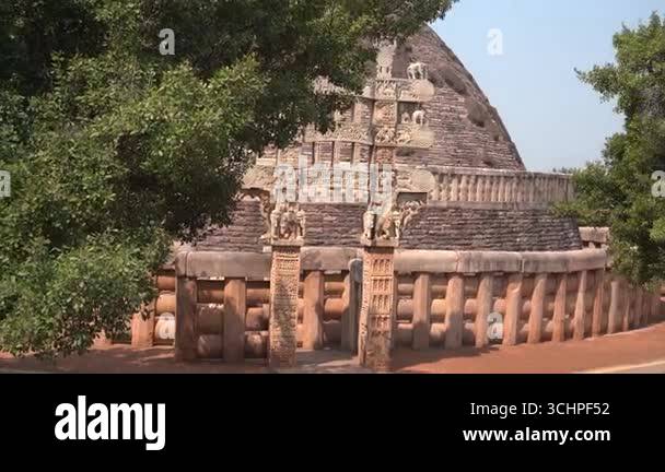 Sanchi stupa, Buddhist monuments listed as World Heritage by UNESCO ...
