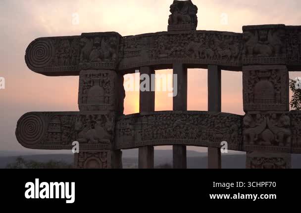 Sanchi stupa, Buddhist monuments listed as World Heritage by UNESCO ...