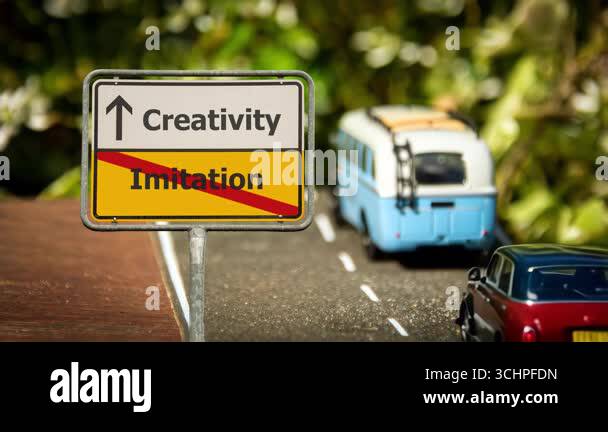 An Video with a signpost pointing in two different directions. One ...