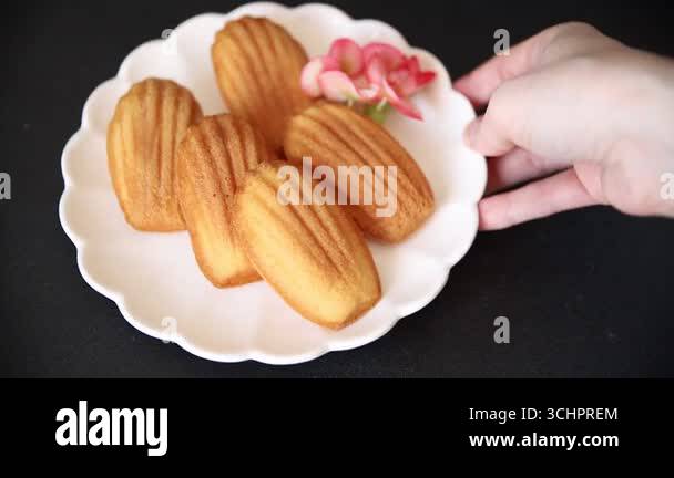 Madeleine cookies sweet dessert traditional french sweets tasty snack ...