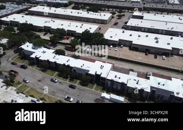 Mix-used development of residential and light industrial zones with ...