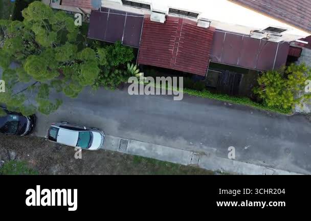 Solar energy with cell panels or PV modules installed on top of house ...