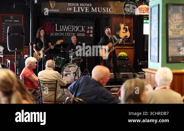 Audience enjoying a live music show indoors Stock Video Footage - Alamy
