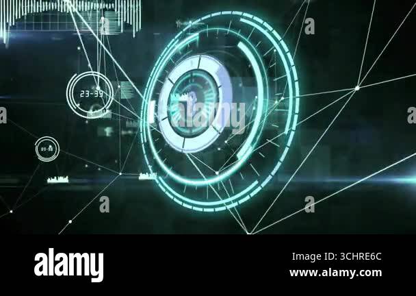 On countdown start ring decrementing from 10 every second HUD nodes pulsing for interface update ...