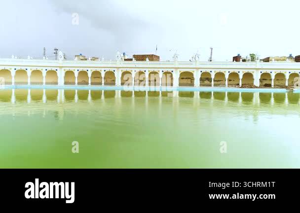 Historic Pond View at Nankana Sahib Stock Video Footage - Alamy