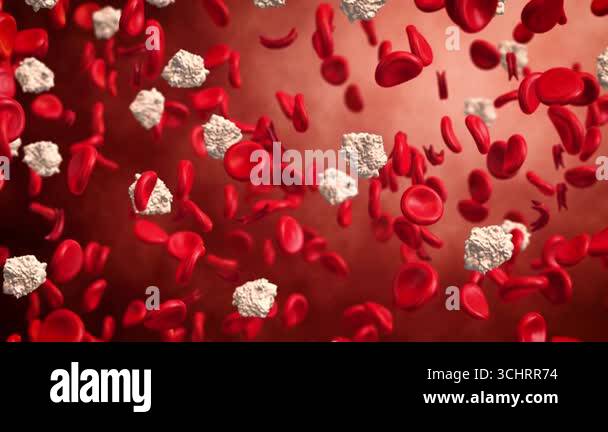 Chemotherapy Targeting Cancer Cells in the Bloodstream, 3D Medical ...