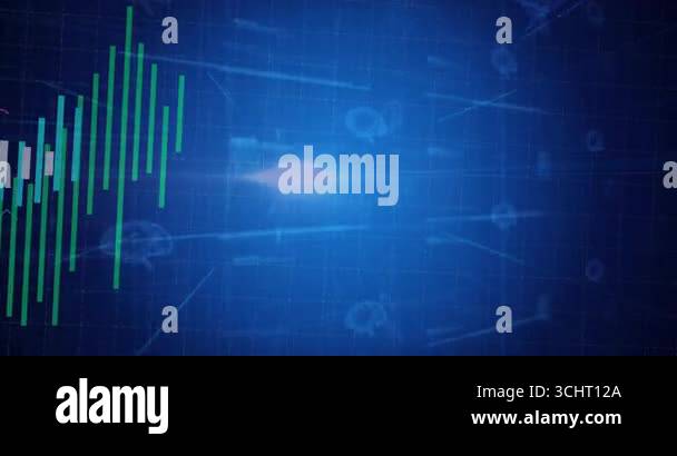 Soft glowing pulsing initiating bars sliding in as magenta line syncing with forming brain ...