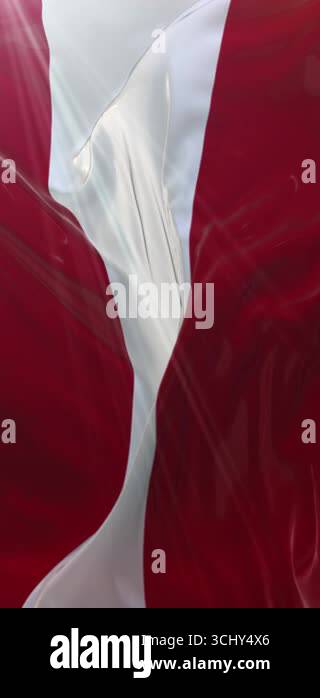 Peru Flag. Loop. 4K Vertical Stock Video Footage - Alamy