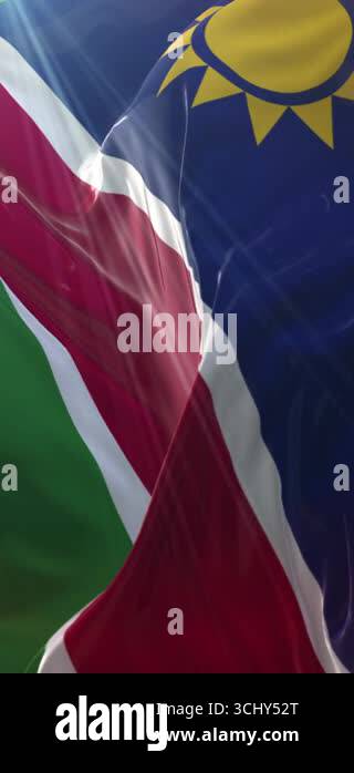 Namibian flag african union Stock Videos & Footage - HD and 4K Video ...