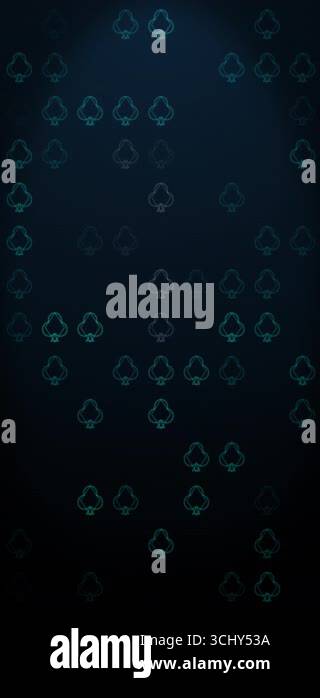 Poker symbols flashing in a screen. 4K Vertical Stock Video Footage - Alamy