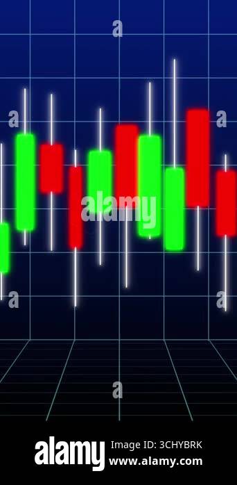Animation of statistical data processing over hexagonal shape against ...