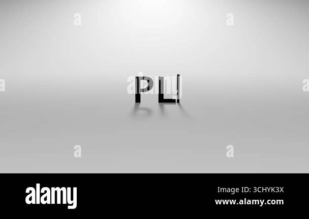 3D Rendered Writing Text Animation with Typing Effect and Blinking ...