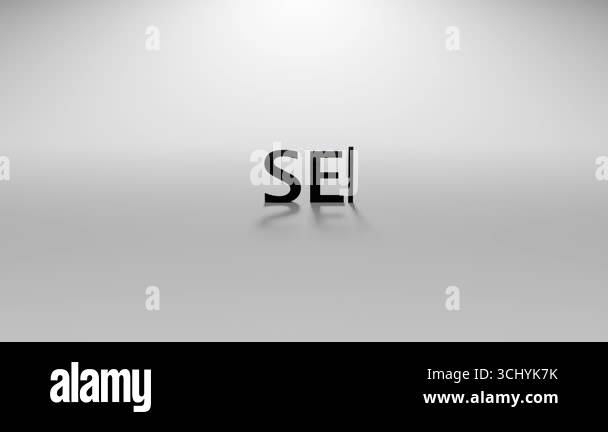3D Rendered security Text Animation with Typing Effect and Blinking ...