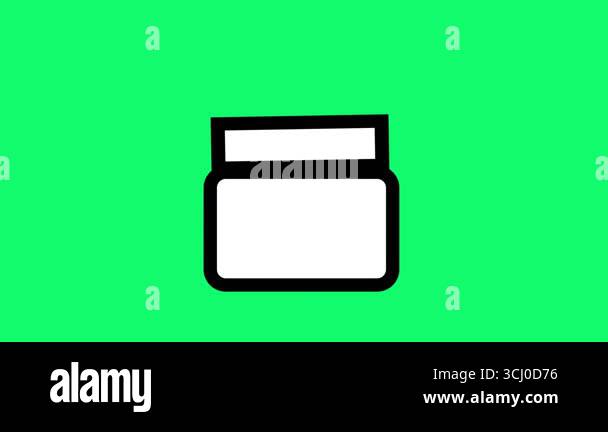 Clapperboard Animation Video on Green Screen Background | Movie Film Slate Motion Graphic Stock ...