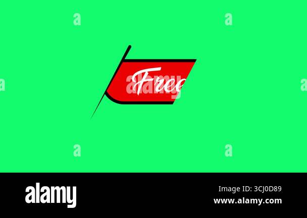 Free Text Reveal Animation Video on Green Screen Background | Bold ...