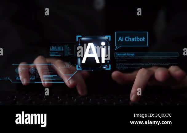 AI Virtual Assistant Artificial Intelligence Chatbot Controlled by ...