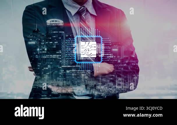 AI Assistant Brain Processor with LLM Technology, Big Data, Machine Learning, Generative AI for ...