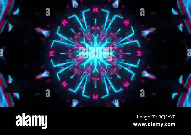 Seamless Animated VJ Pattern Background Stock Video Footage - Alamy